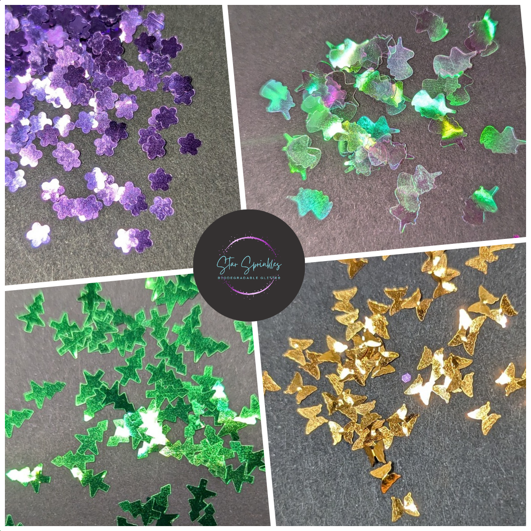 Shapes Collection – Star Sprinkles Biodegradable Glitter