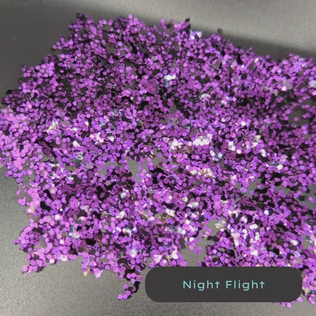 Night Flight- Biodegradable Glitter – Star Sprinkles Biodegradable Glitter