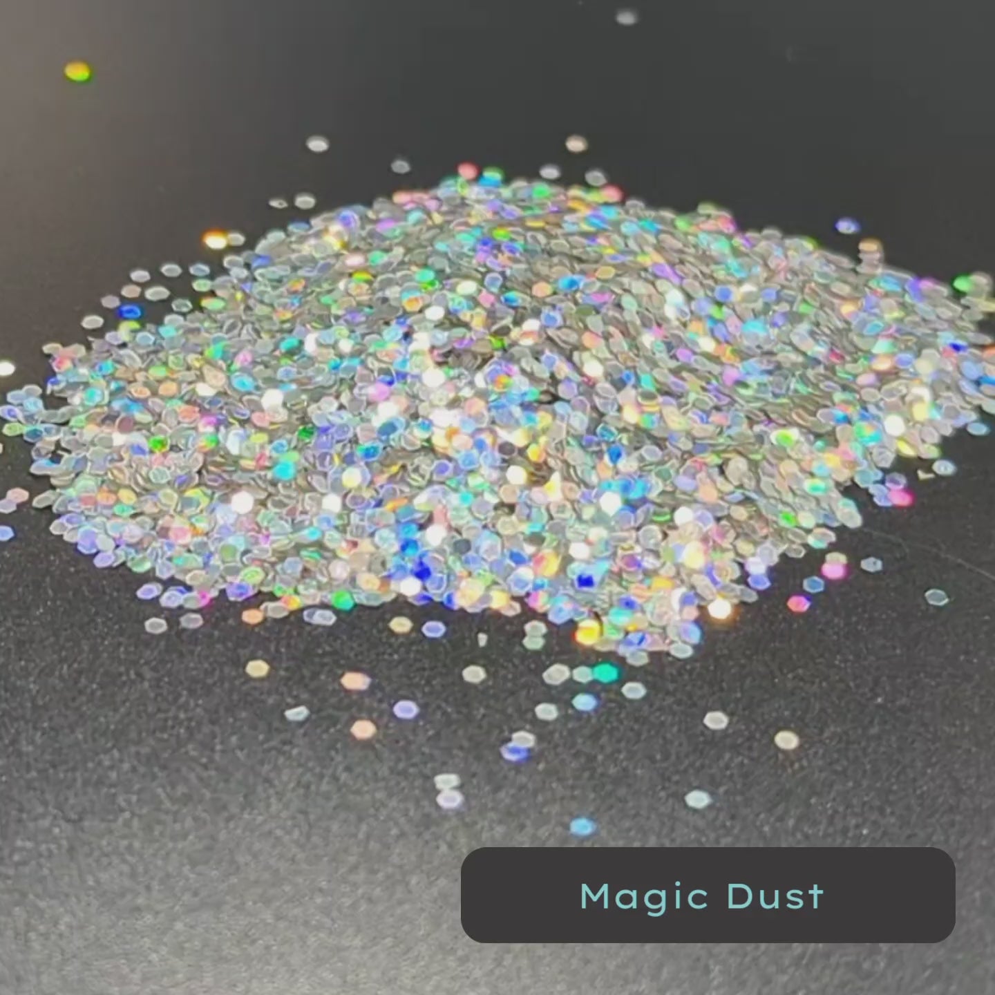 Magic Dust Small Holographic Eco Glitter – Star Sprinkles Biodegradable ...